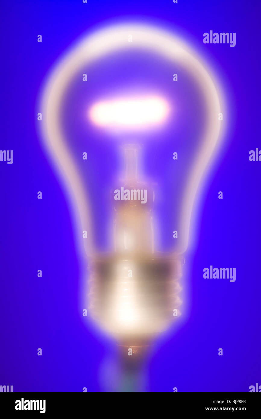 One light bulb Stock Photo - Alamy