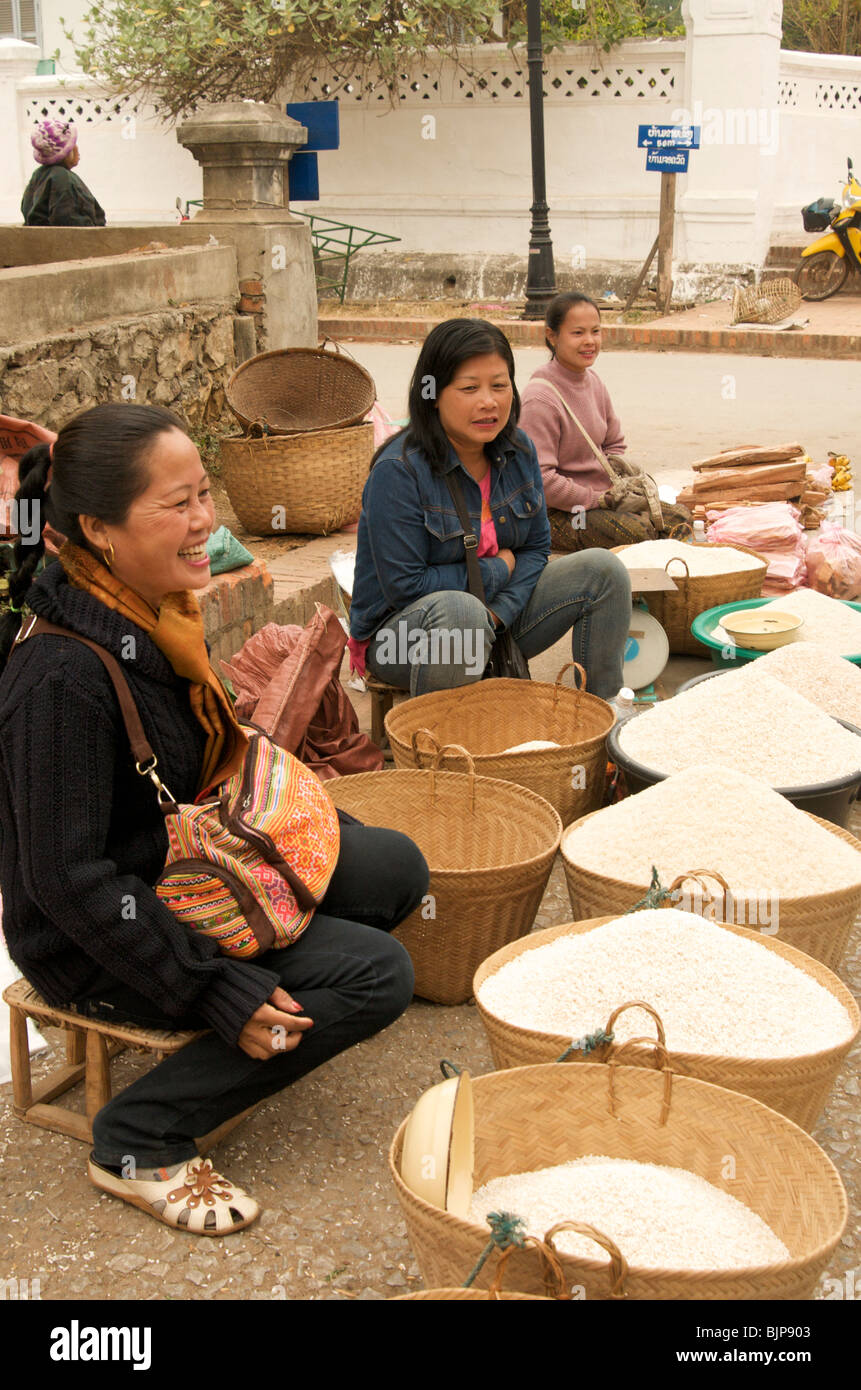 Laos rice cuisine hi-res stock photography and images - Alamy