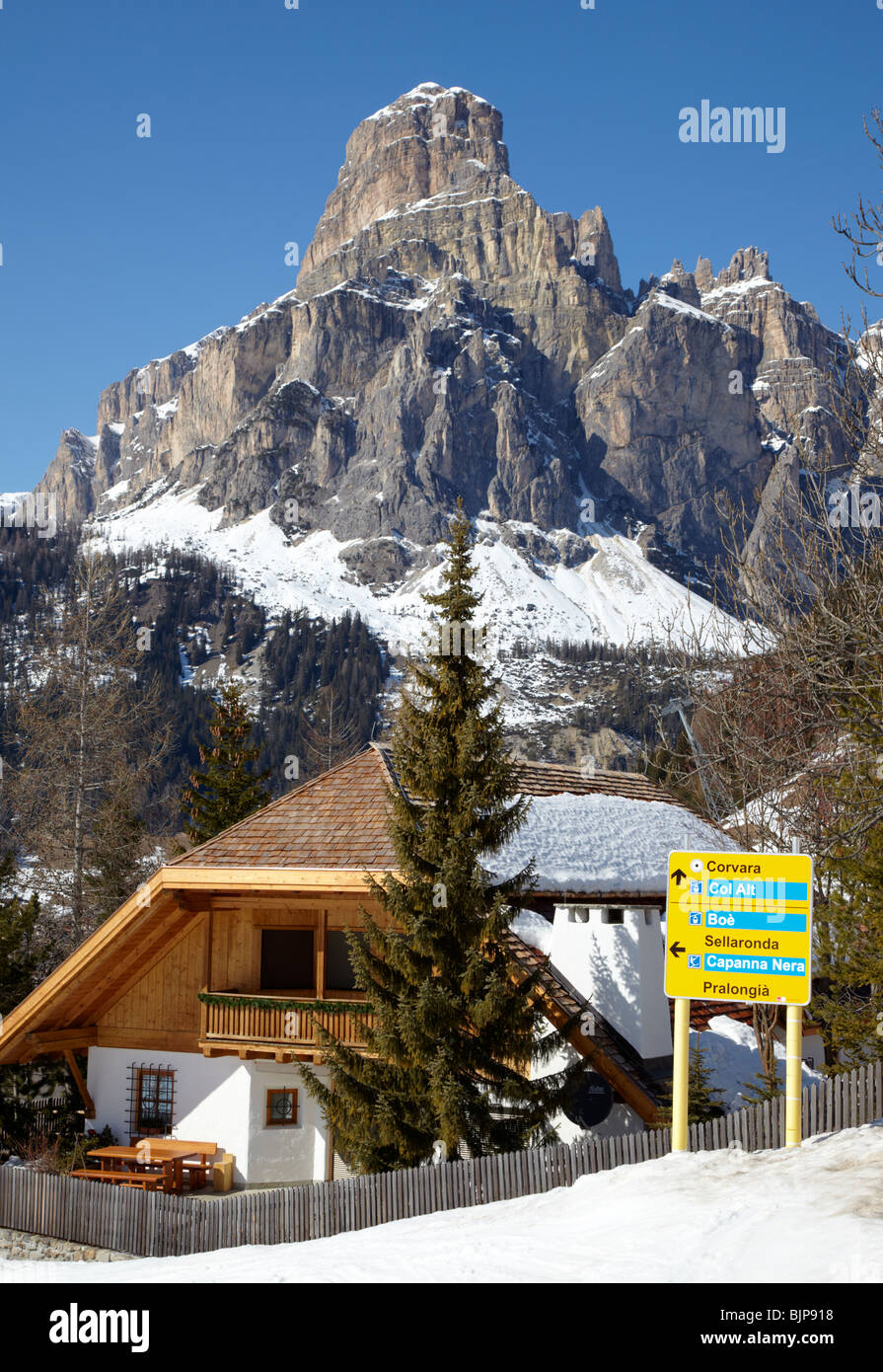 Corvara italy winter hi-res stock photography and images - Alamy