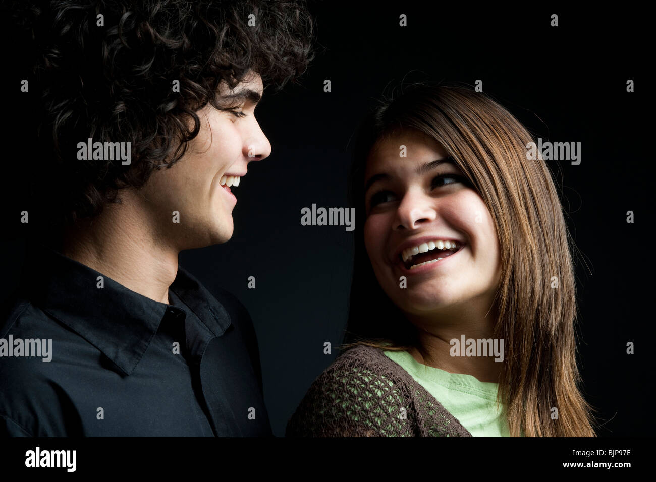 Teenage couple model release hi-res stock photography and images - Alamy