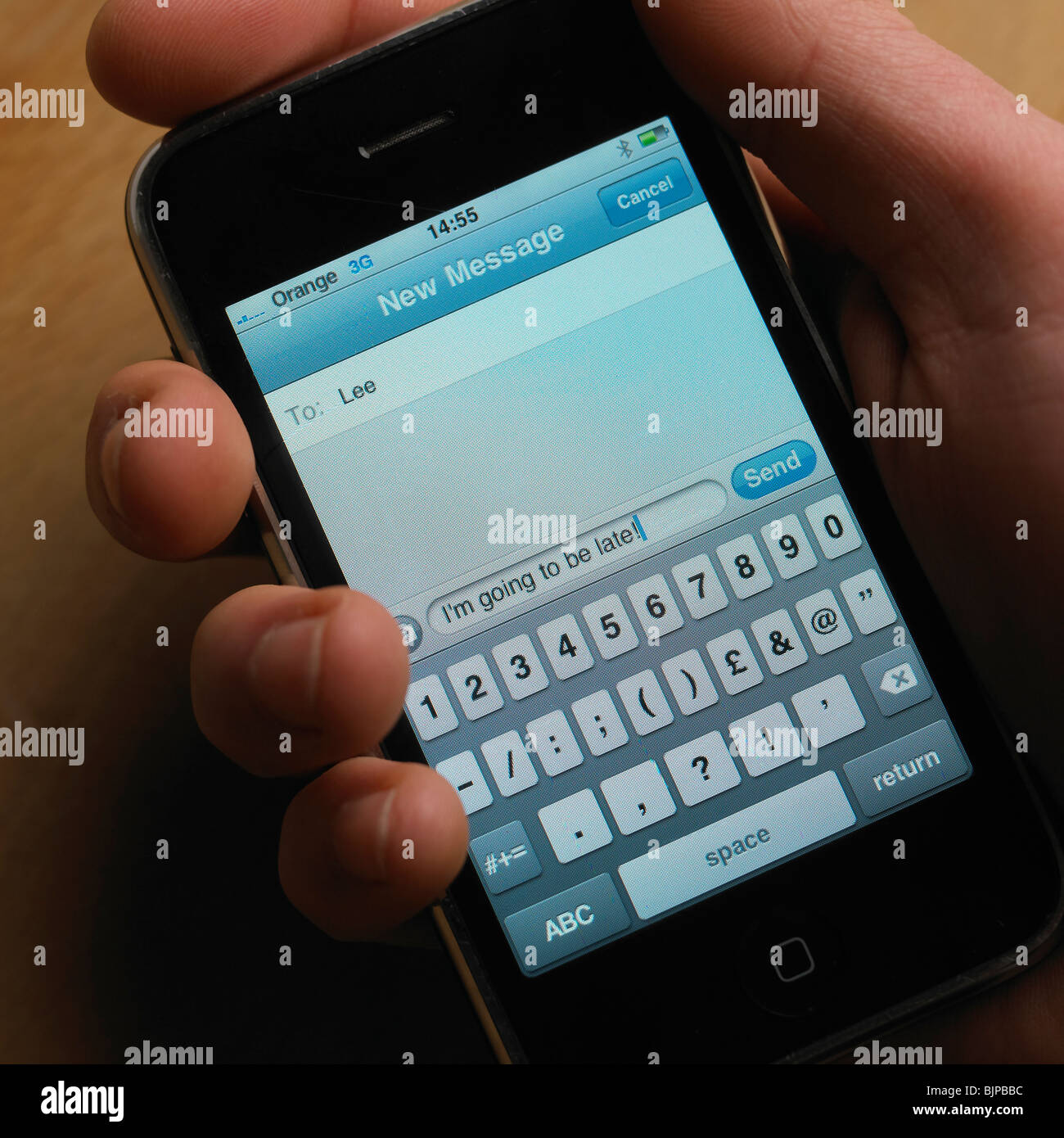 Iphone screen hi-res stock photography and images - Alamy