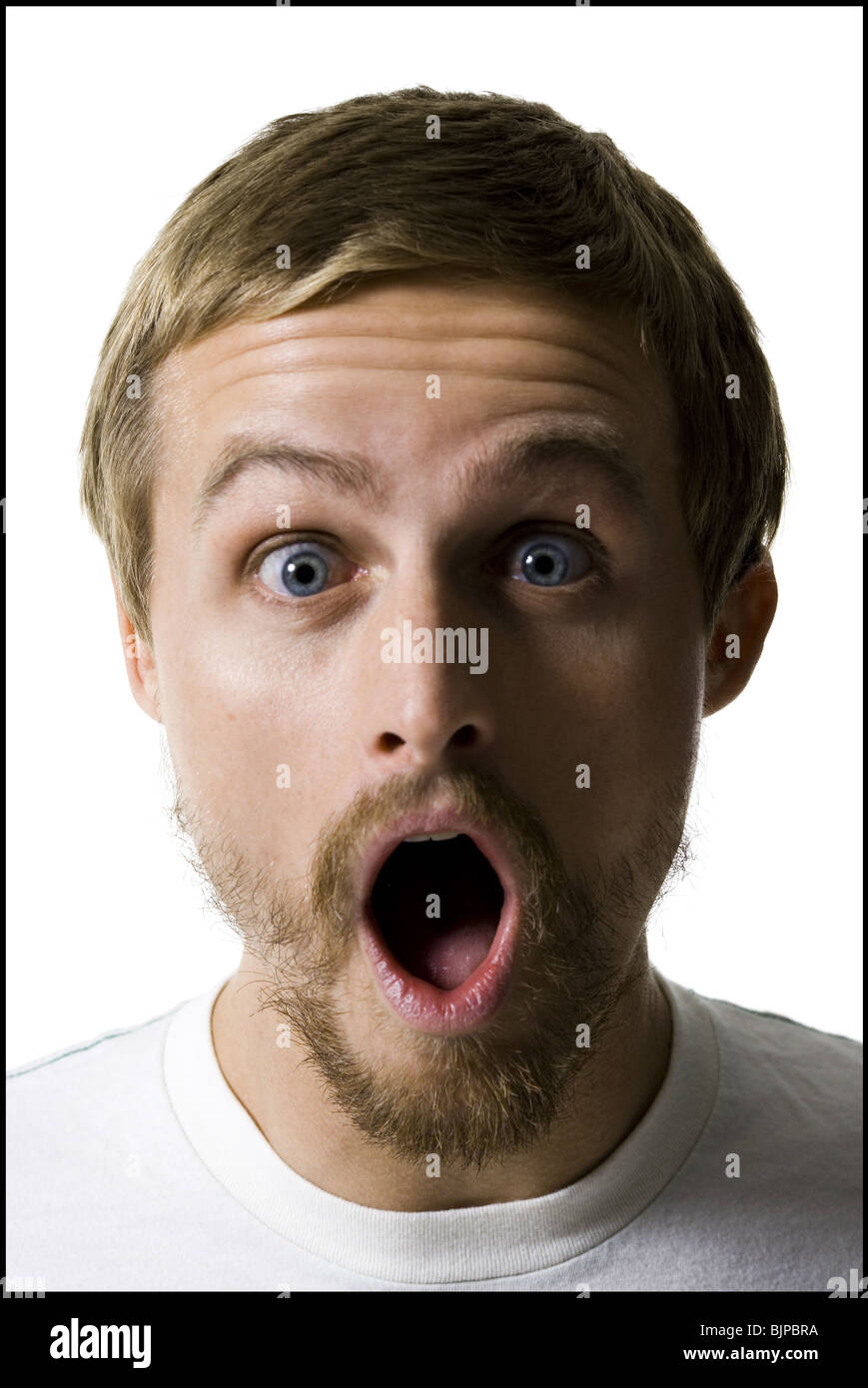 Man looking frustrated Stock Photo - Alamy