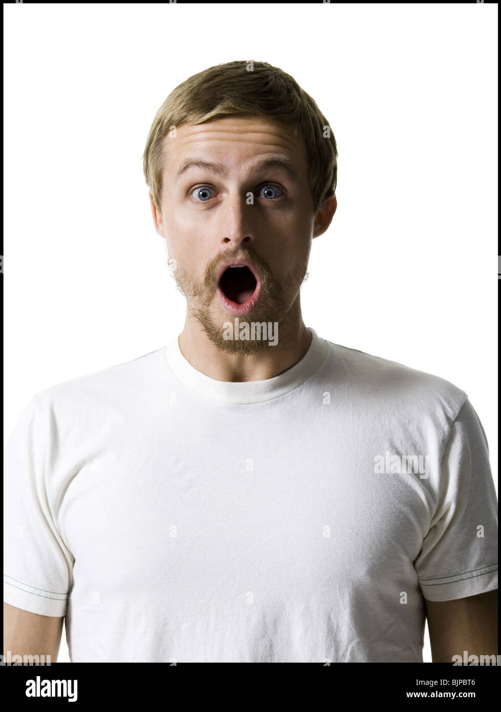 Man looking frustrated Stock Photo - Alamy