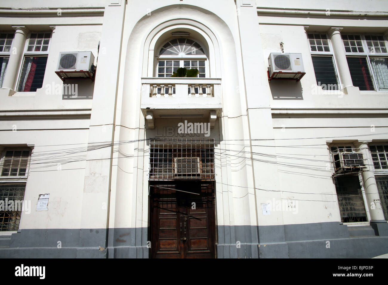 The old library old town Mombasa Island Stock Photo - Alamy