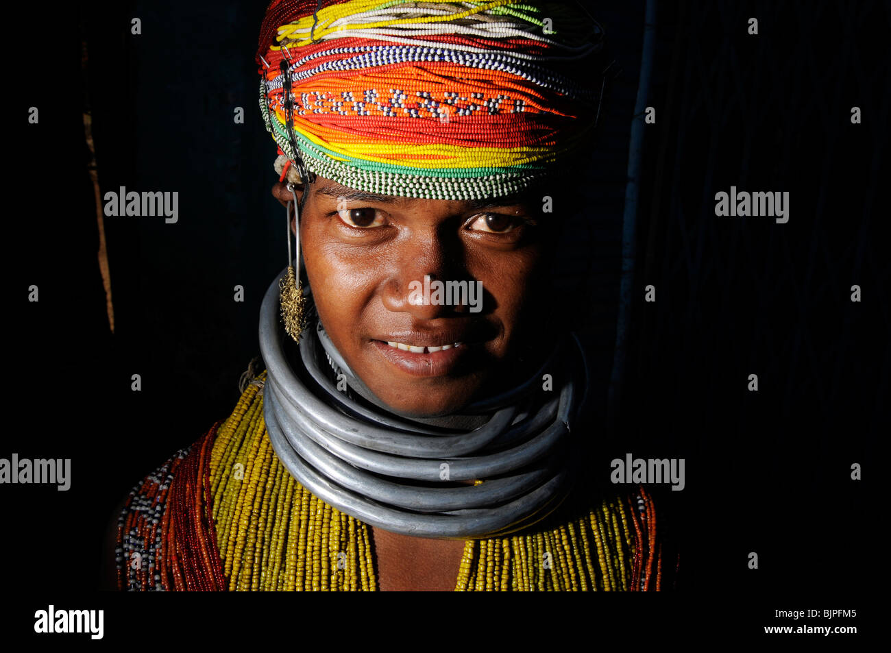 Portrait of bonda woman hi-res stock photography and images - Alamy