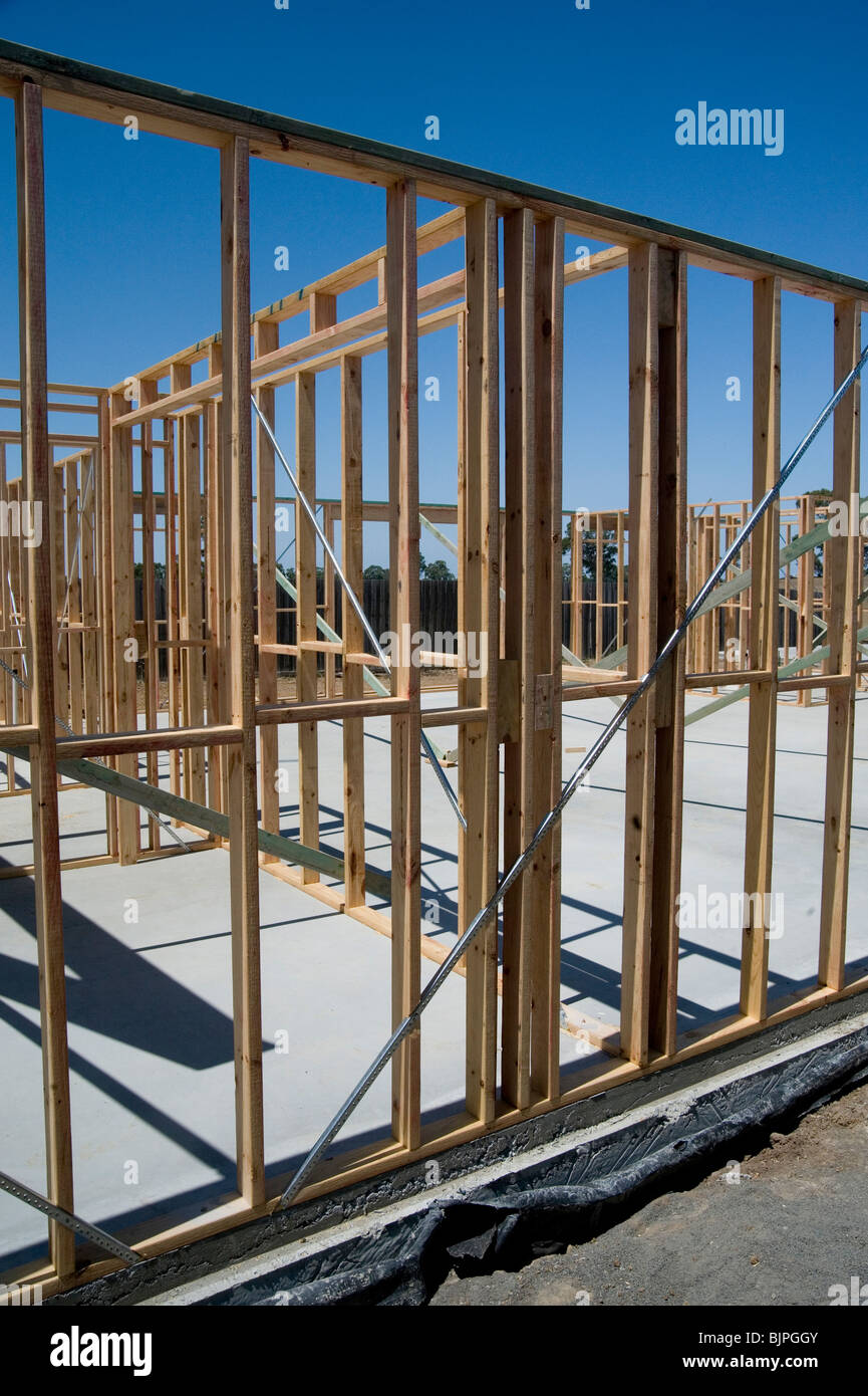 timber house frame Stock Photo - Alamy