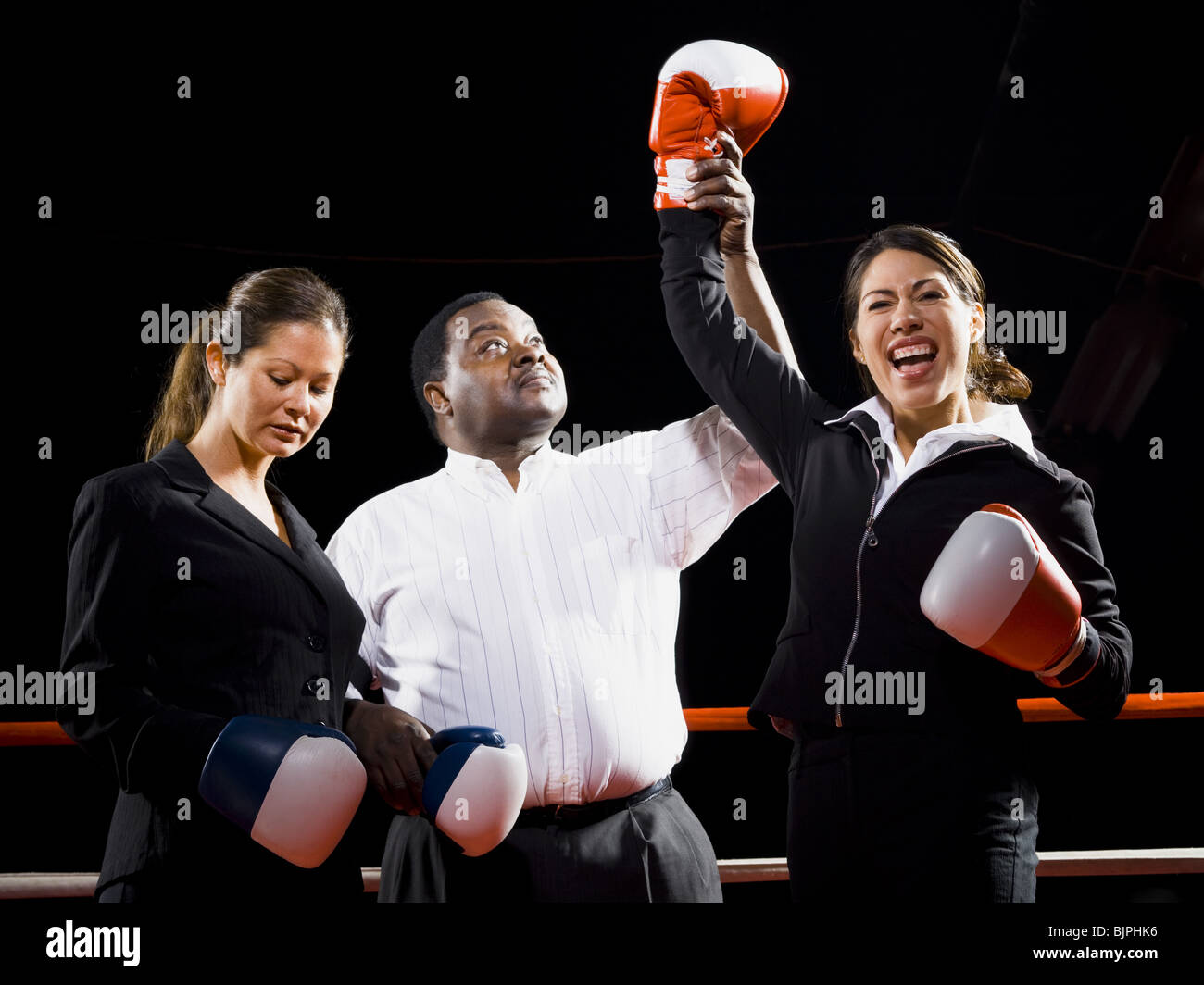 Women boxing referee hi-res stock photography and images - Alamy