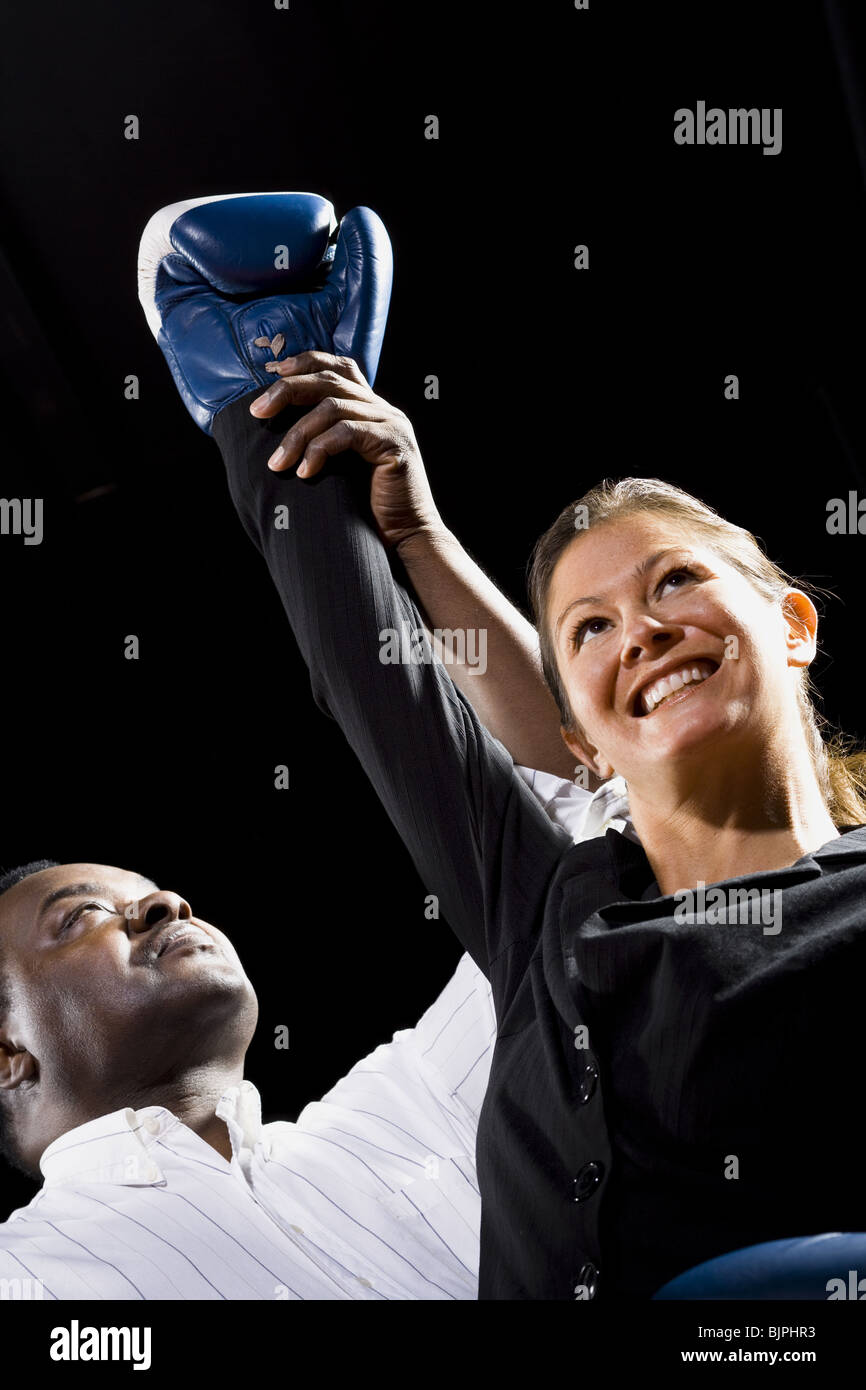 Women Boxing Referee High Resolution Stock Photography and Images - Alamy