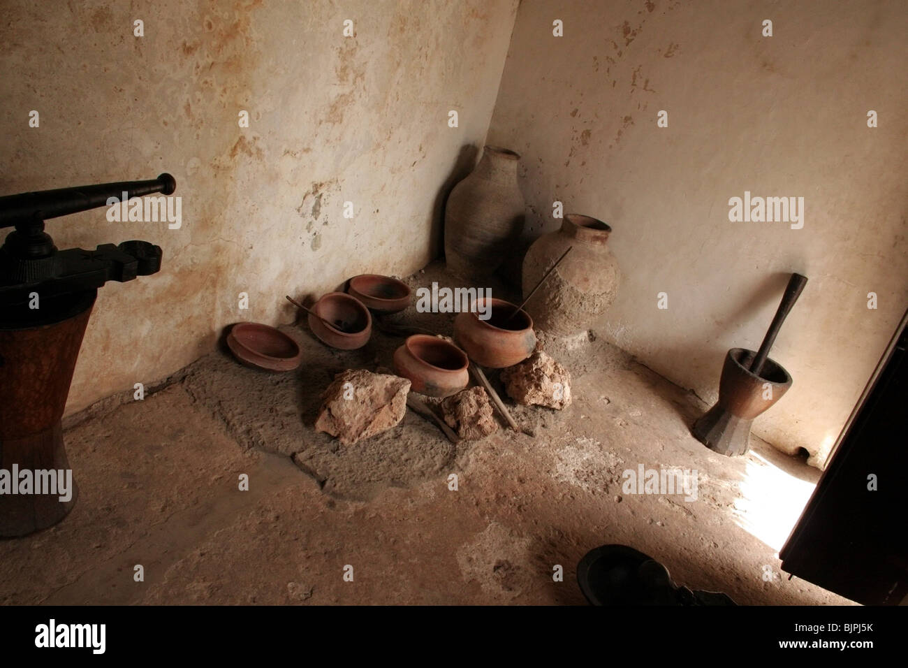 Swahili kitchen inside Swahili museum Lamu Stock Photo - Alamy