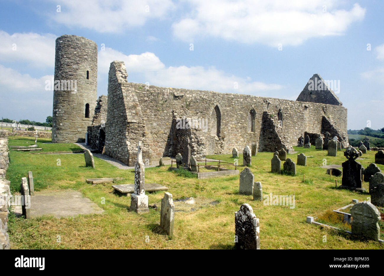 Drumlane Abbey County Cavan Ireland Eire Irish medieval abbeys round ...