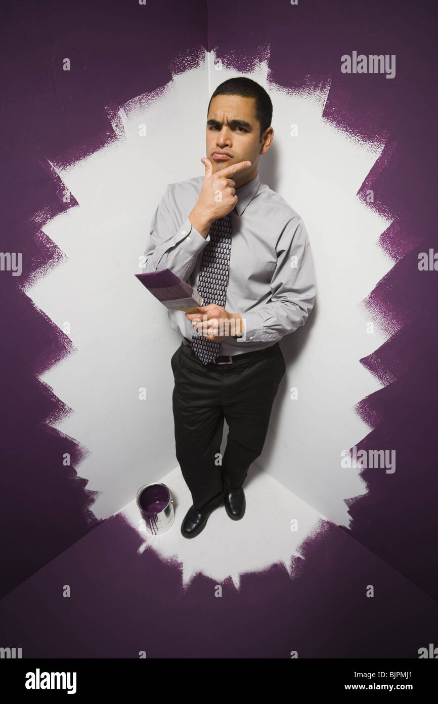 Corner men hi-res stock photography and images - Alamy