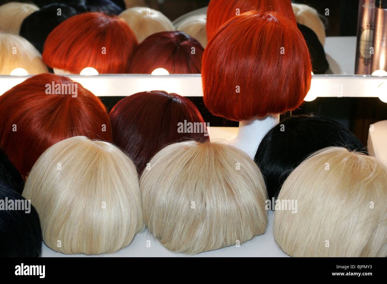 Ginger wig hi-res stock photography and images - Alamy