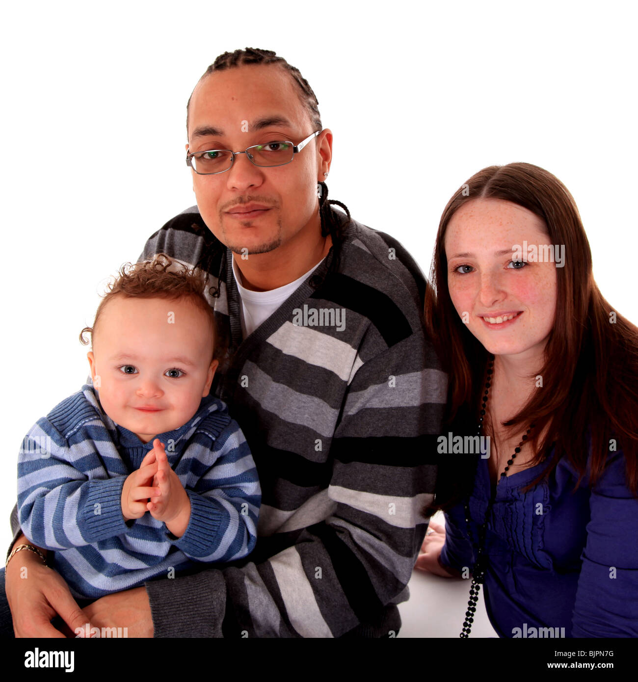 Family studio portrait uk hi-res stock photography and images - Alamy