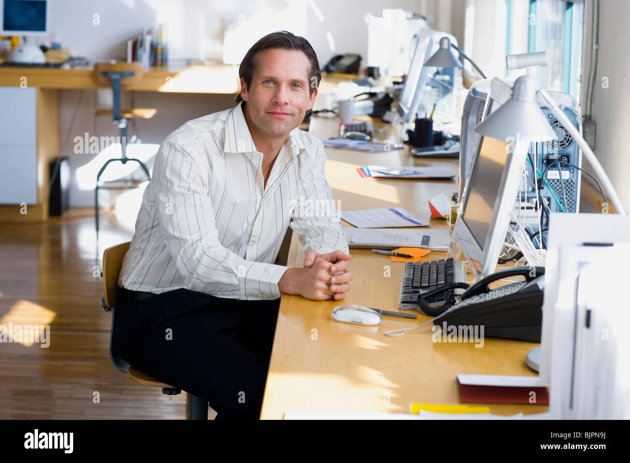 Business man elevated people facing hi-res stock photography and images ...