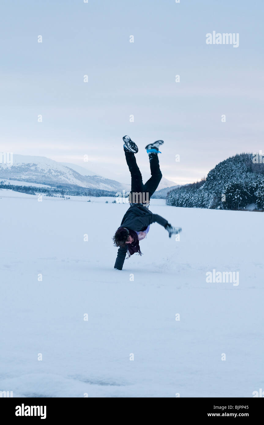 Man doing handstands hi-res stock photography and images - Alamy