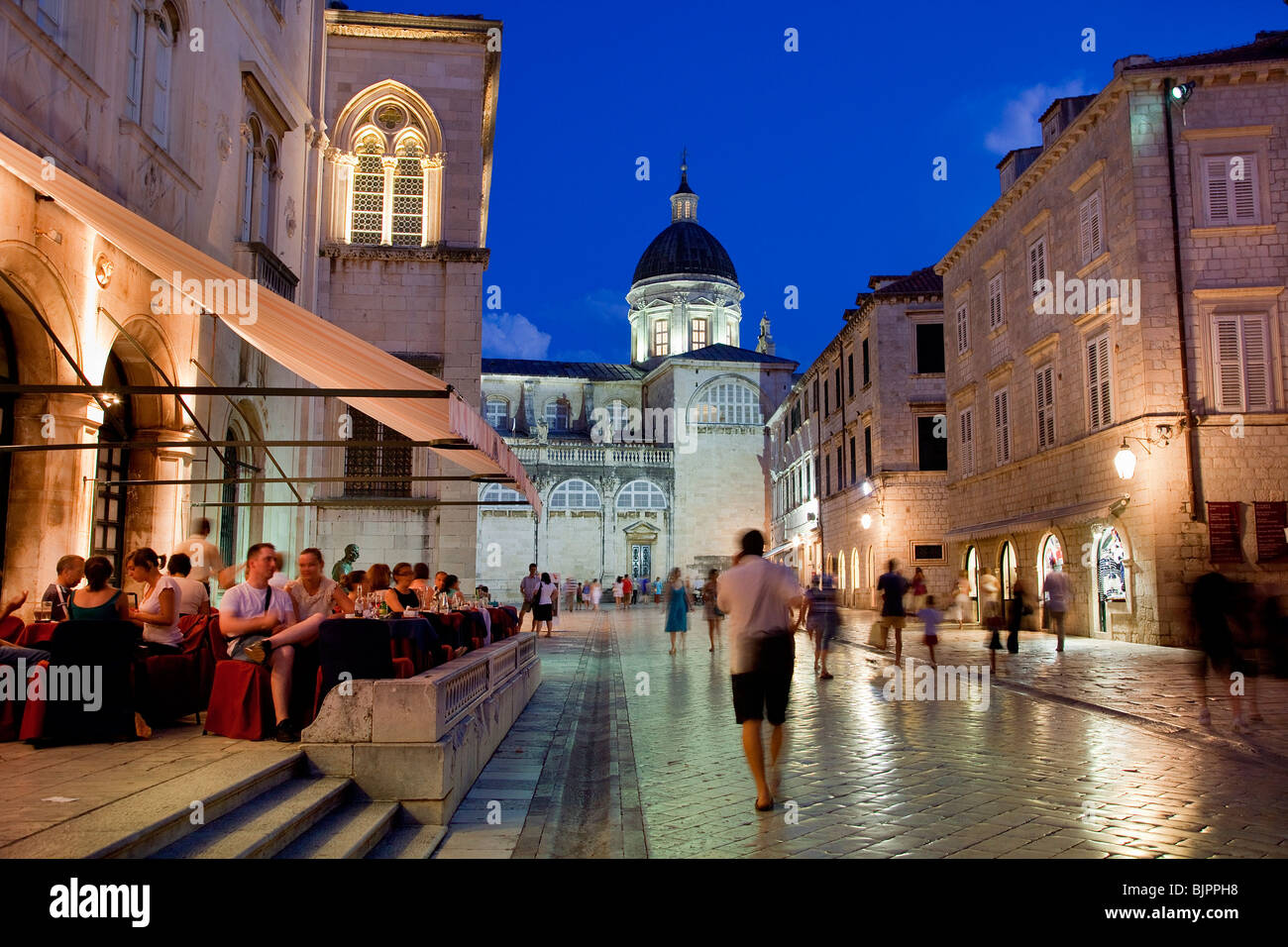 Rector Street, Dubrovnik, Croatia Stock Photo - Alamy