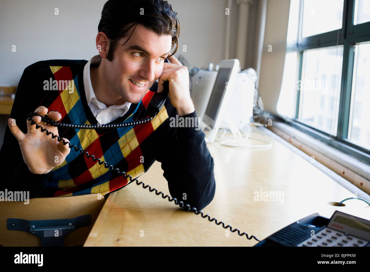 Telephones telecommunications handsets hi-res stock photography and ...