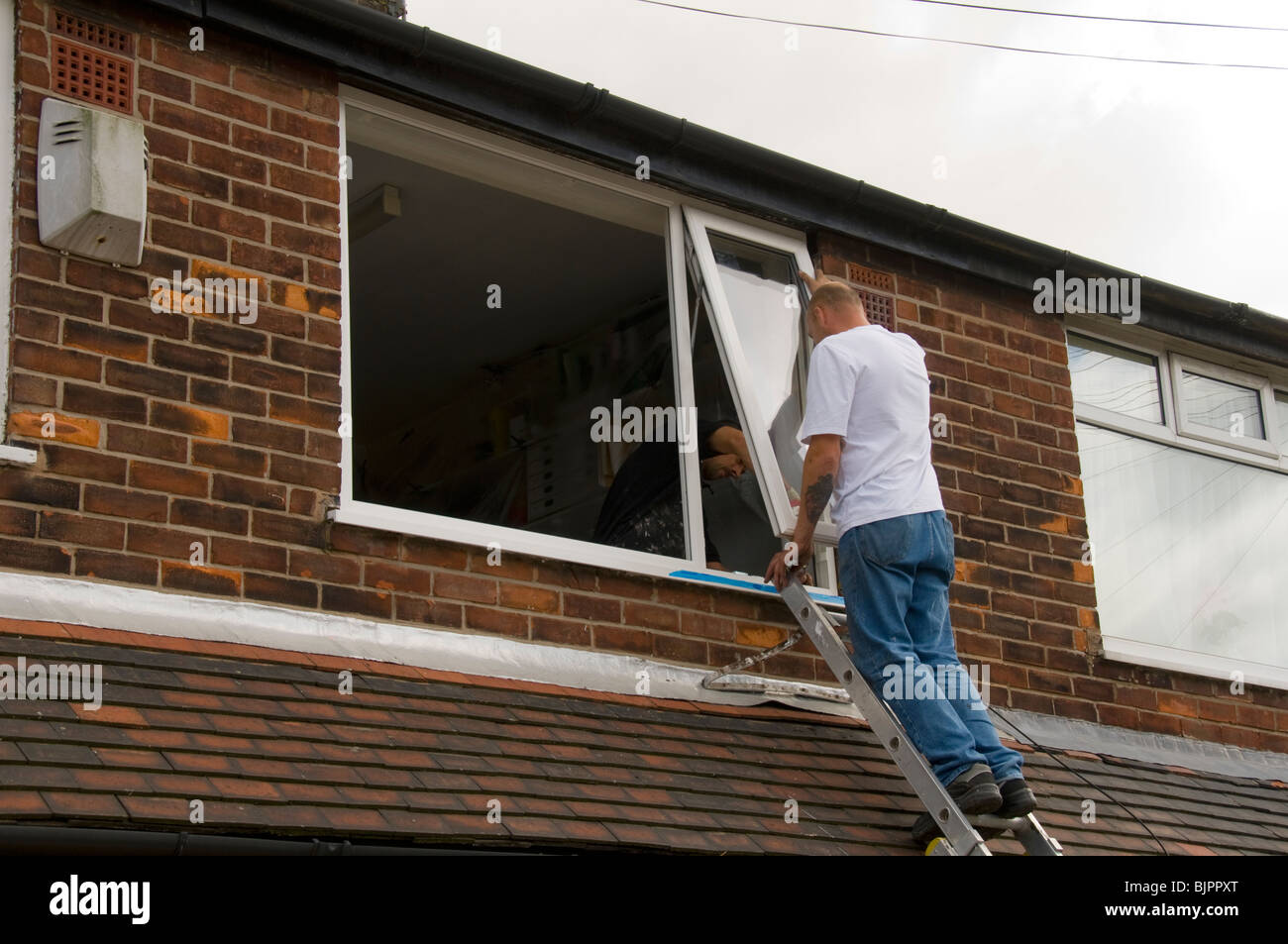 Upvc windows hi-res stock photography and images - Alamy