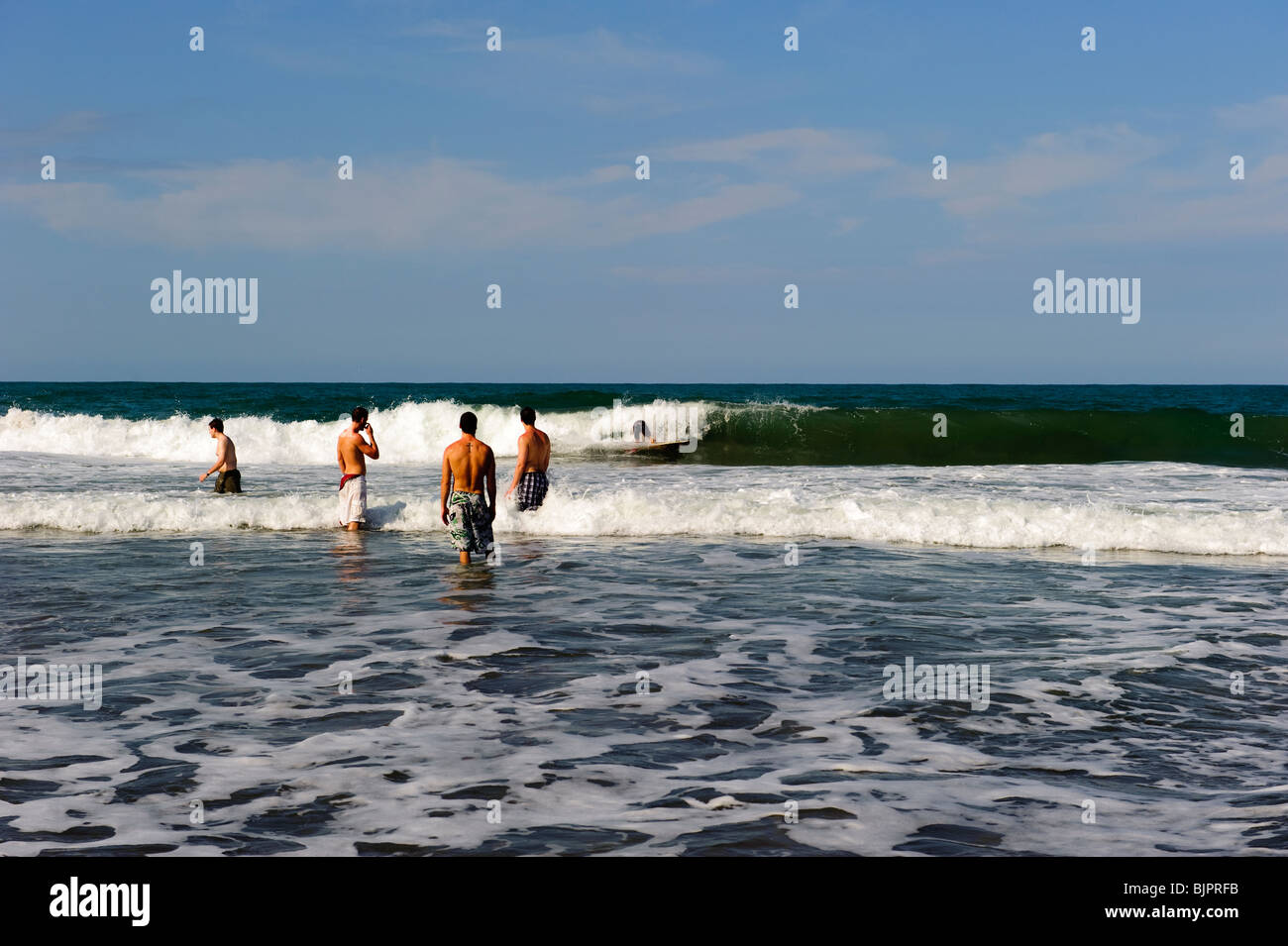 Cocles beach, Puerto Viejo de Talamanca, Costa Rica Stock Photo - Alamy