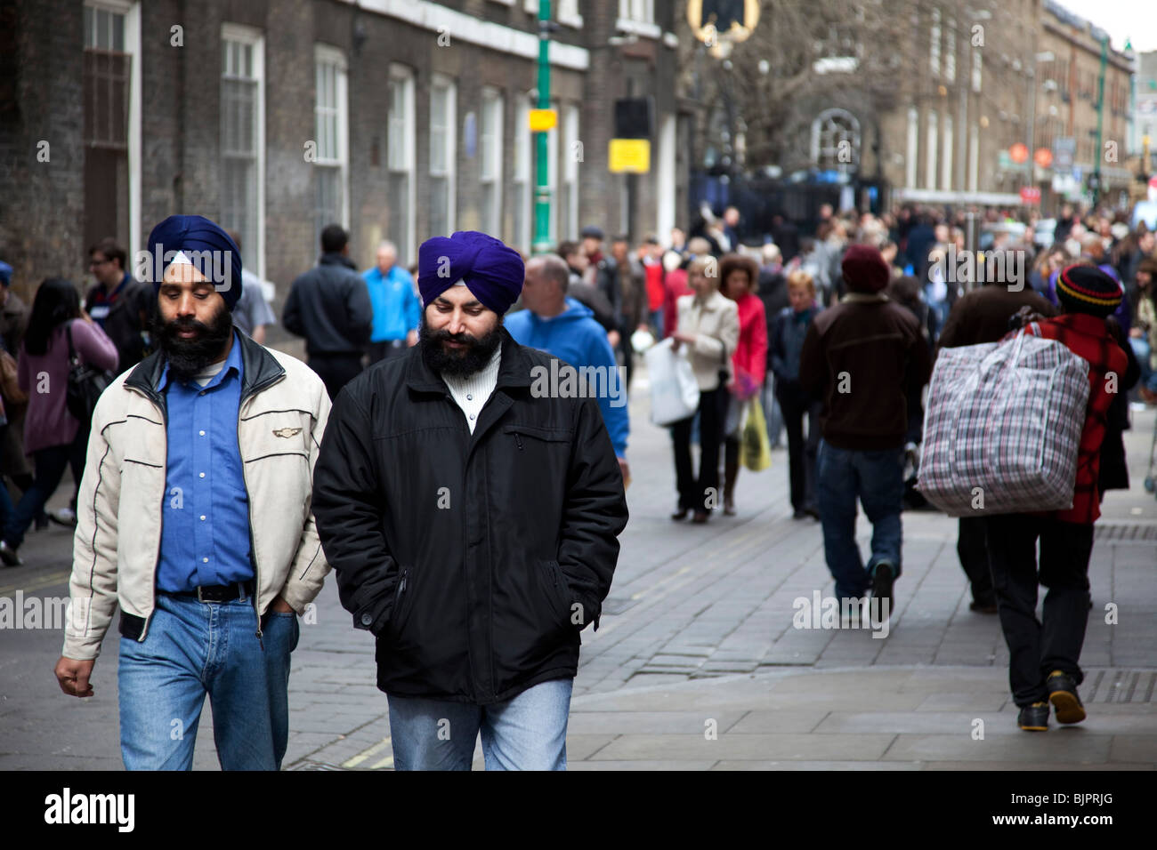 London sikh man hi-res stock photography and images - Alamy
