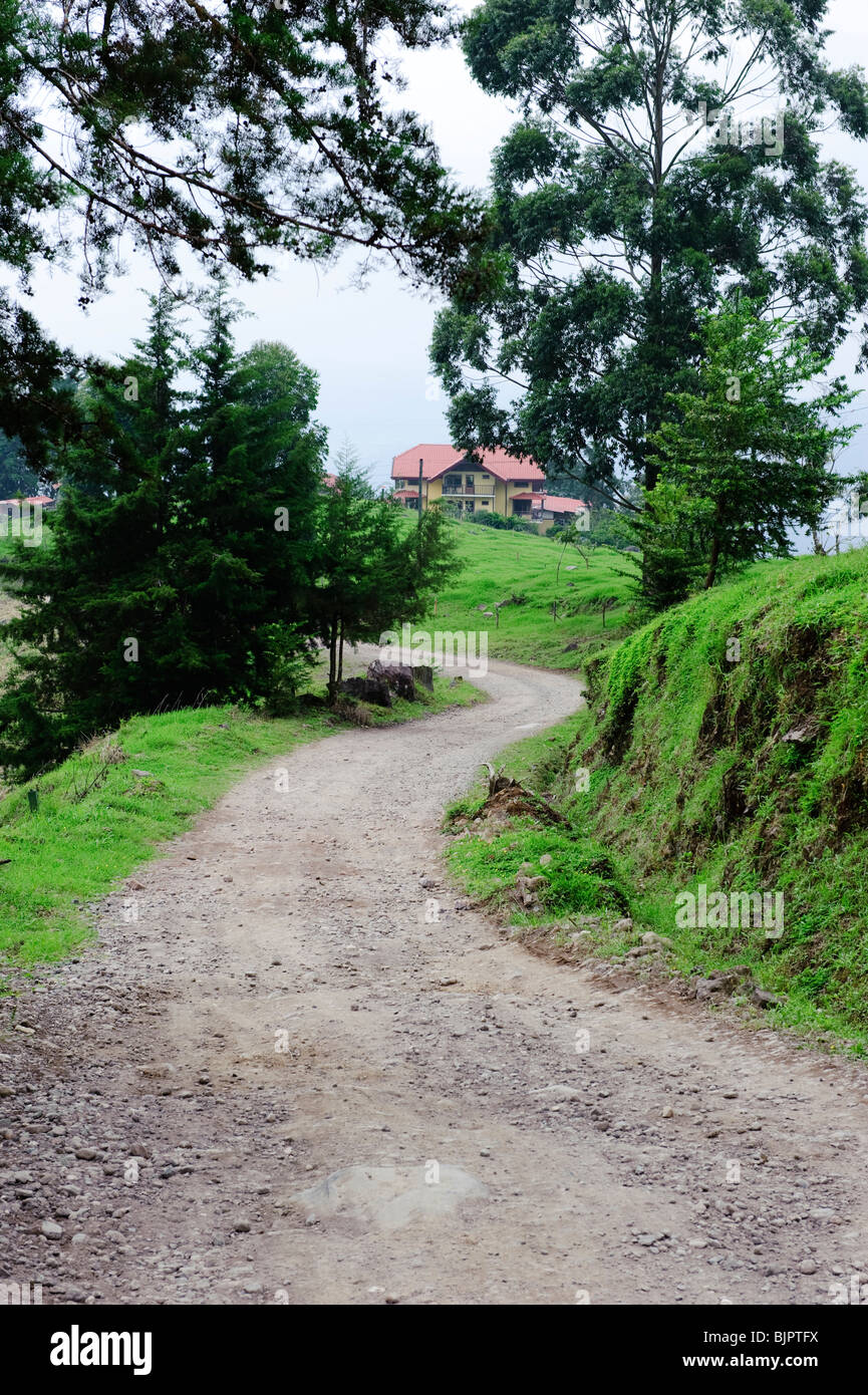 Guayabo lodge situated in the Turrialba Valley, Costa Rica Stock Photo ...