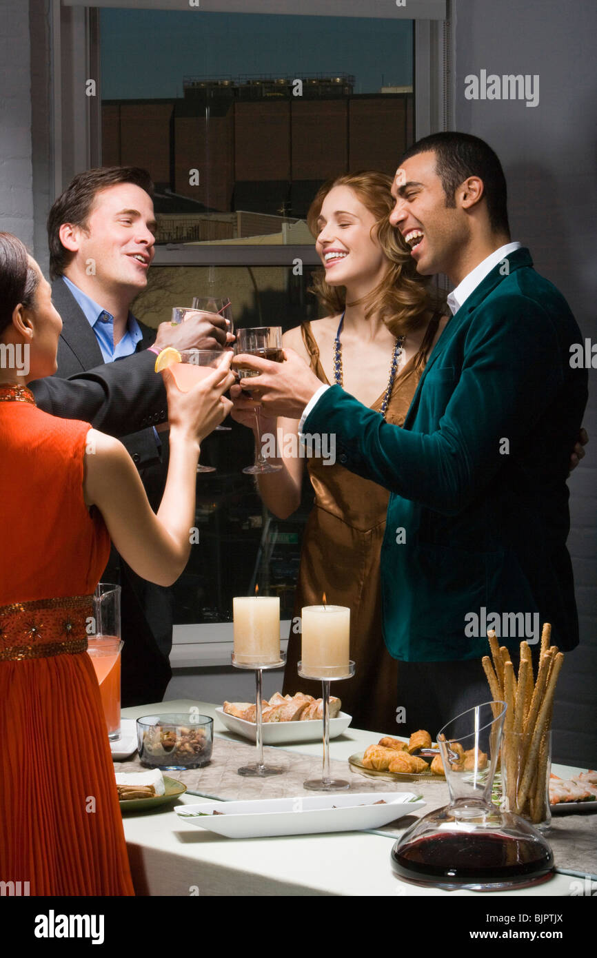 A couple at a party Stock Photo - Alamy