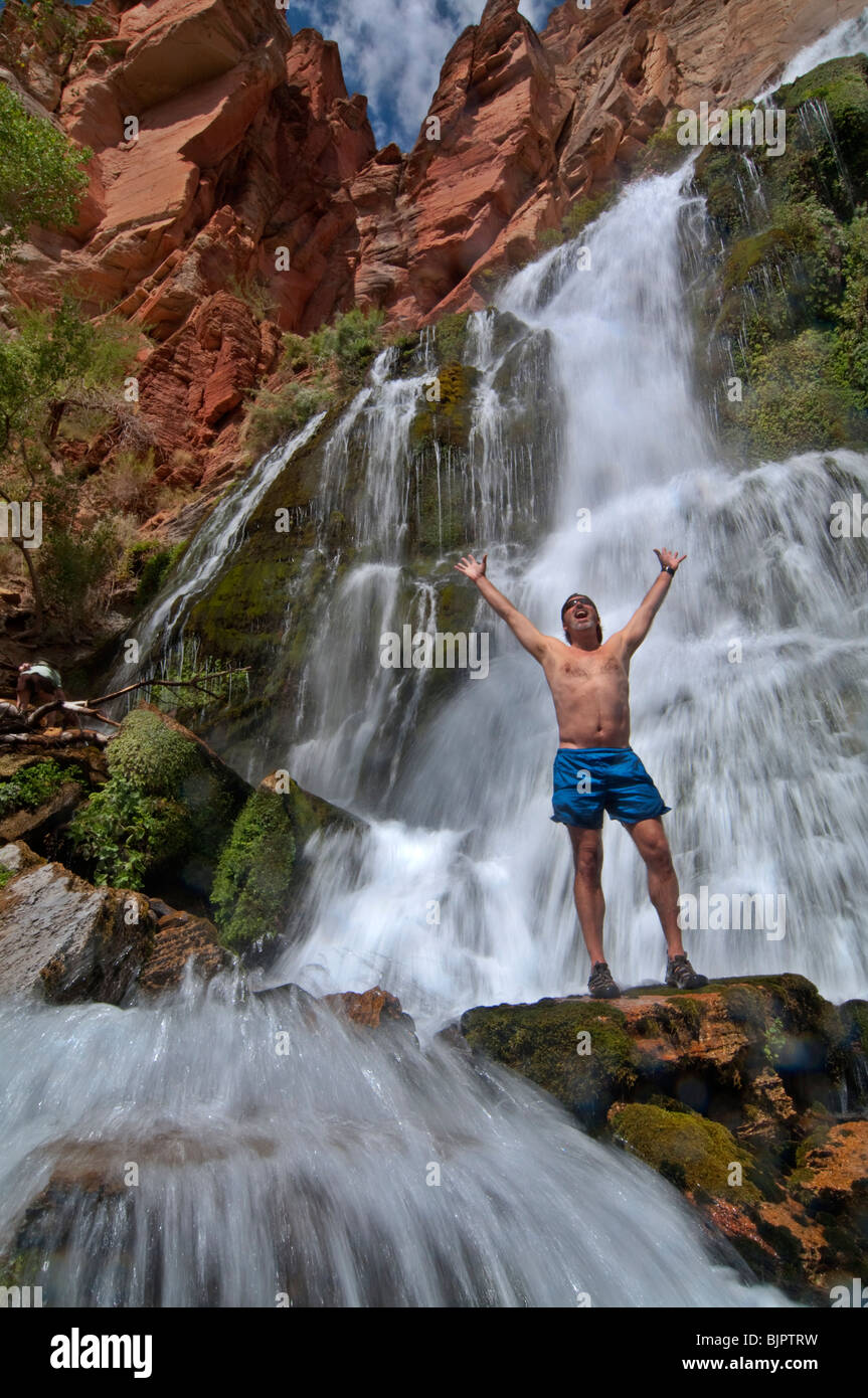 Thunder River Spring Grand Canyon Arizona Stock Photo - Alamy