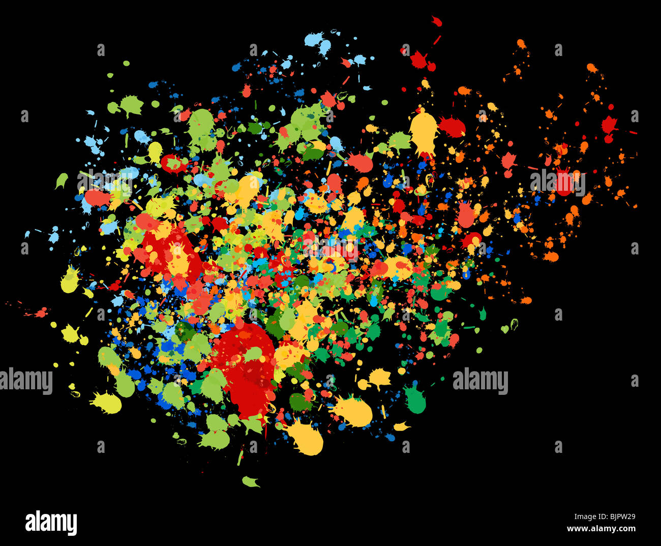 Splat splats hi-res stock photography and images - Alamy