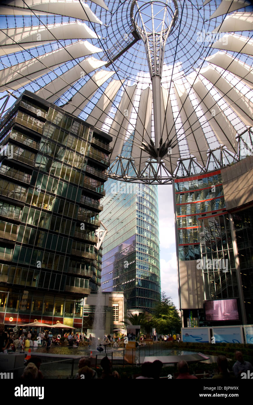 The Sony Center at Potsdamer Platz, Berlin, Germany Stock Photo - Alamy