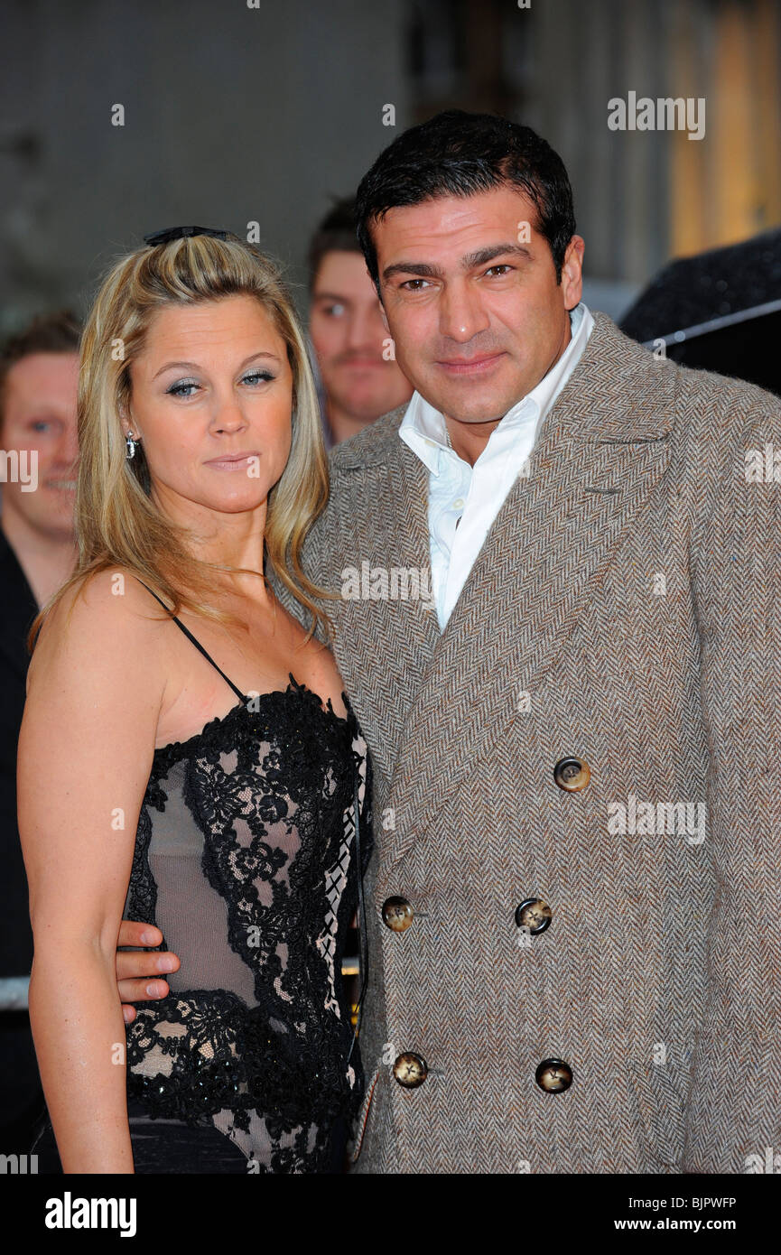 TAMER HASSAN & GUEST CLASH OF THE TITANS FILM PREMIERE EMPIRE CINEMA ...