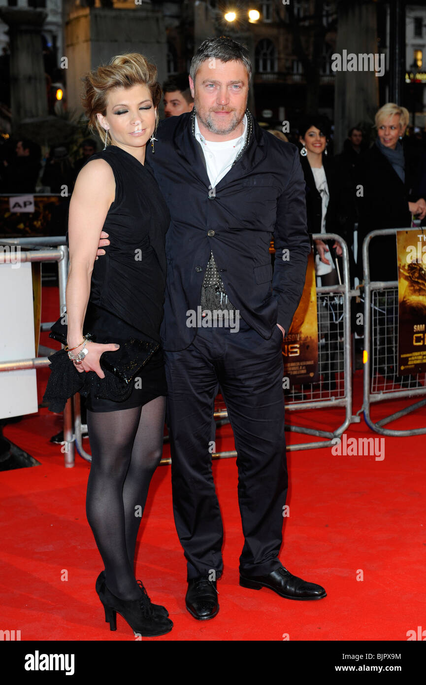 VINCENT REGAN & GUEST CLASH OF THE TITANS FILM PREMIERE EMPIRE CINEMA ...