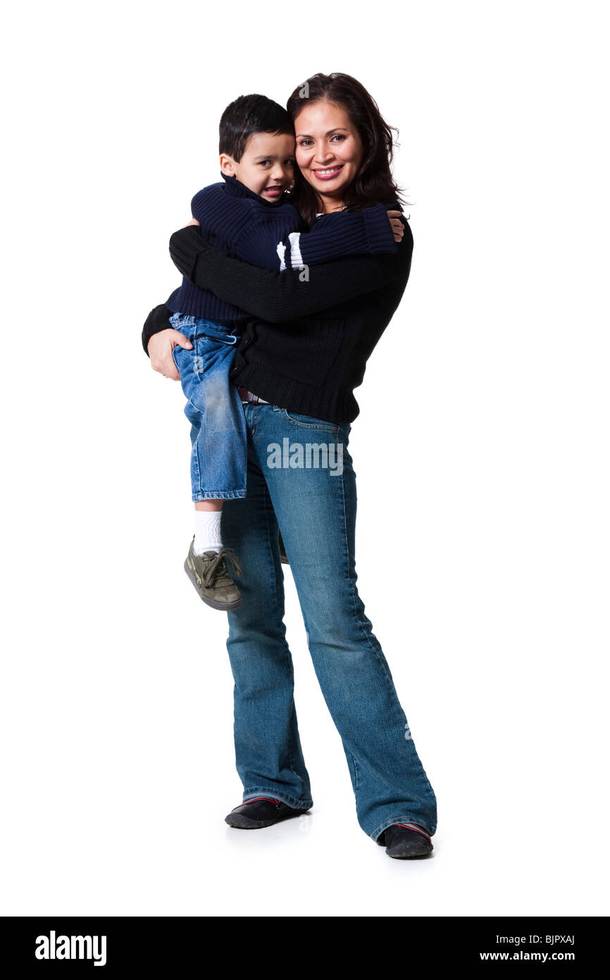 Hispanic Latin Mexican Mom Son High Resolution Stock Photography and Images - Alamy