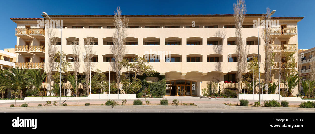 Theartemis Palace hotel Rethymnon Crete Greece Stock Photo - Alamy