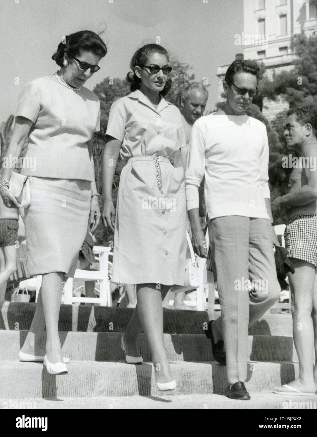 Maria callas american greek operatic singer hi-res stock photography ...