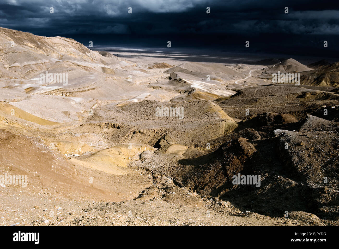 Post rain landscapes of desert mountains Stock Photo - Alamy