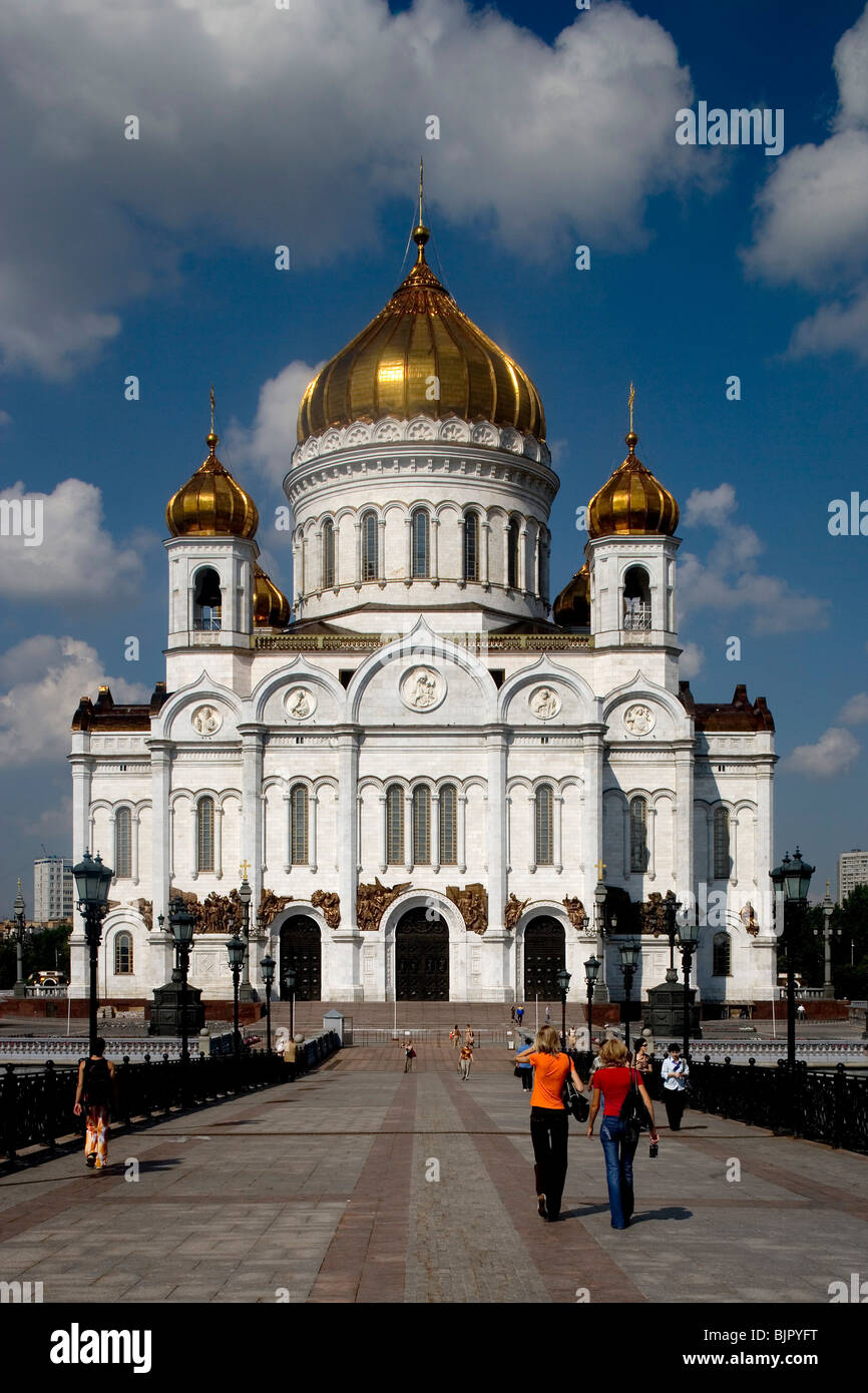 Russia,Moscow,Church of Christ The Saviour Stock Photo - Alamy