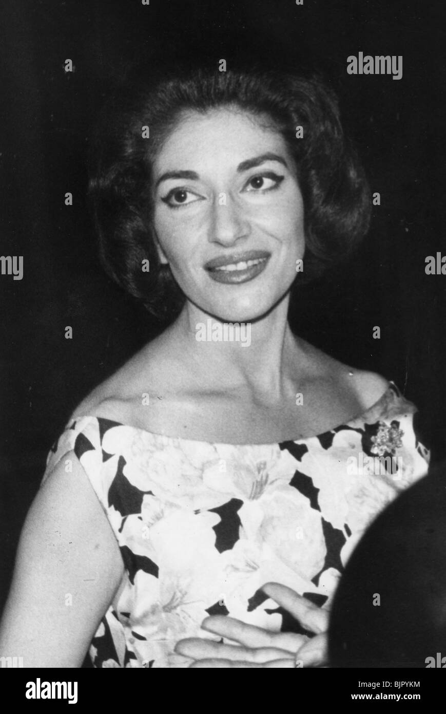 MARIA CALLAS - American-Greek operatic singer (1923-77 Stock Photo - Alamy