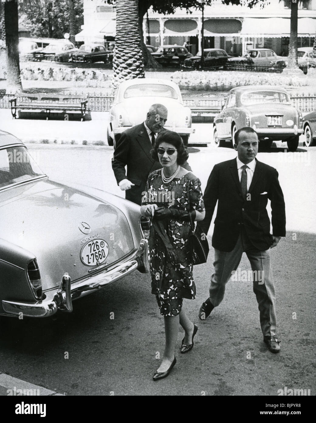 MARIA CALLAS - American-Greek operatic singer in Cannes Stock Photo - Alamy