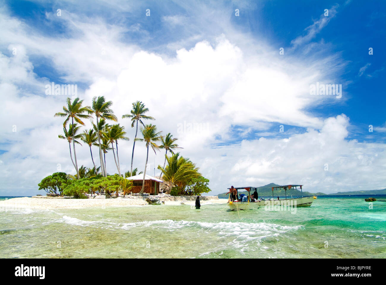 Jeep Island, Chuuk, Micronesia Stock Photo - Alamy