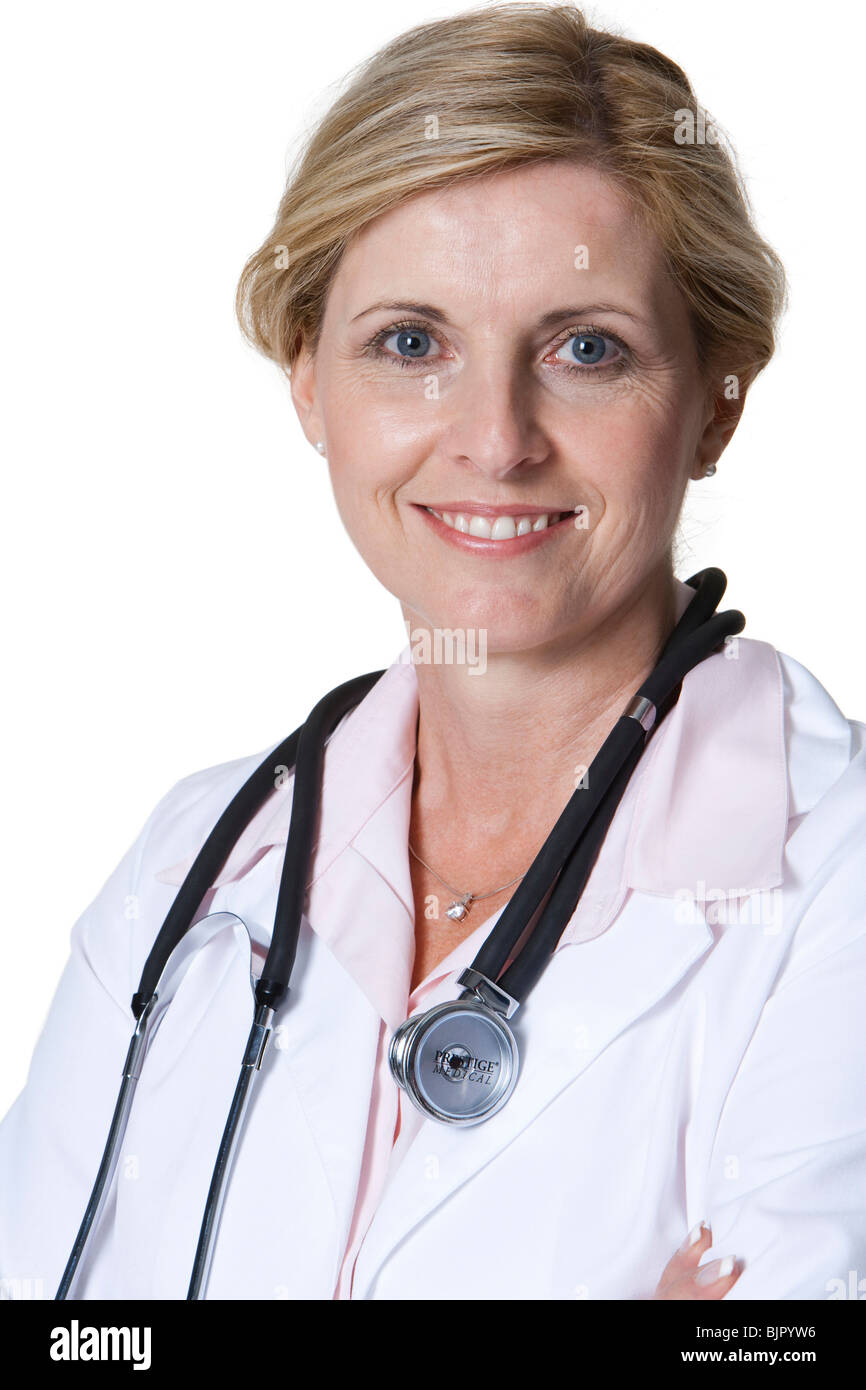 Female healthcare professional Stock Photo - Alamy