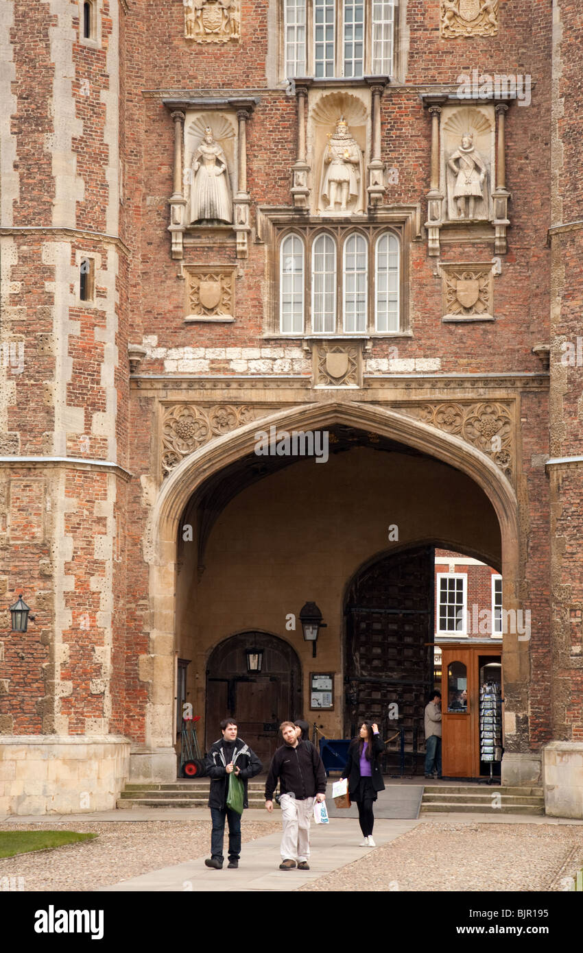 Trinity College Cambridge Gate High Resolution Stock Photography and ...