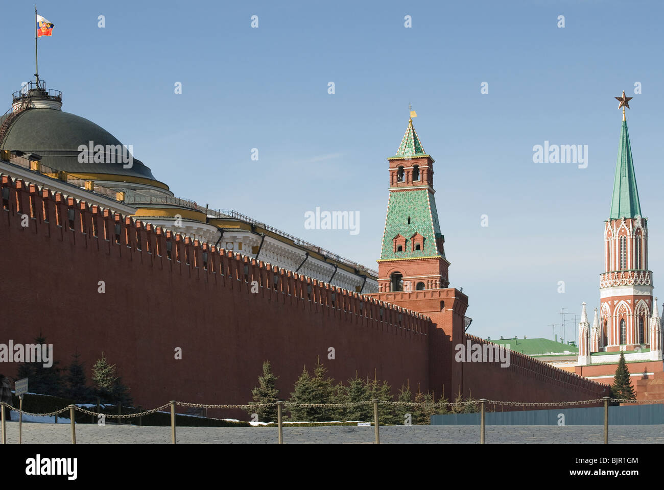 Kremlin wall tower from hi-res stock photography and images - Alamy