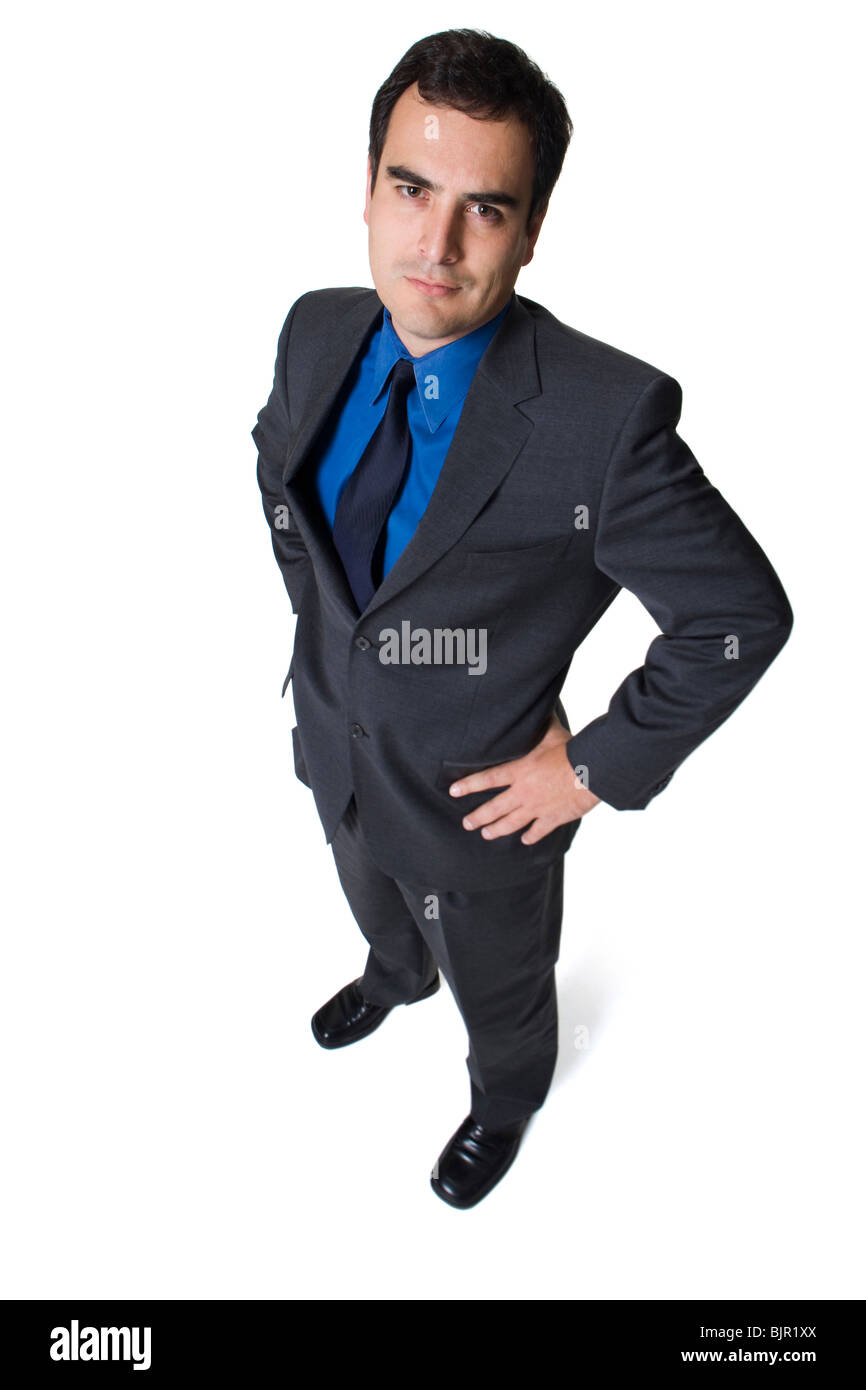 Business standing above view Cut Out Stock Images & Pictures - Alamy
