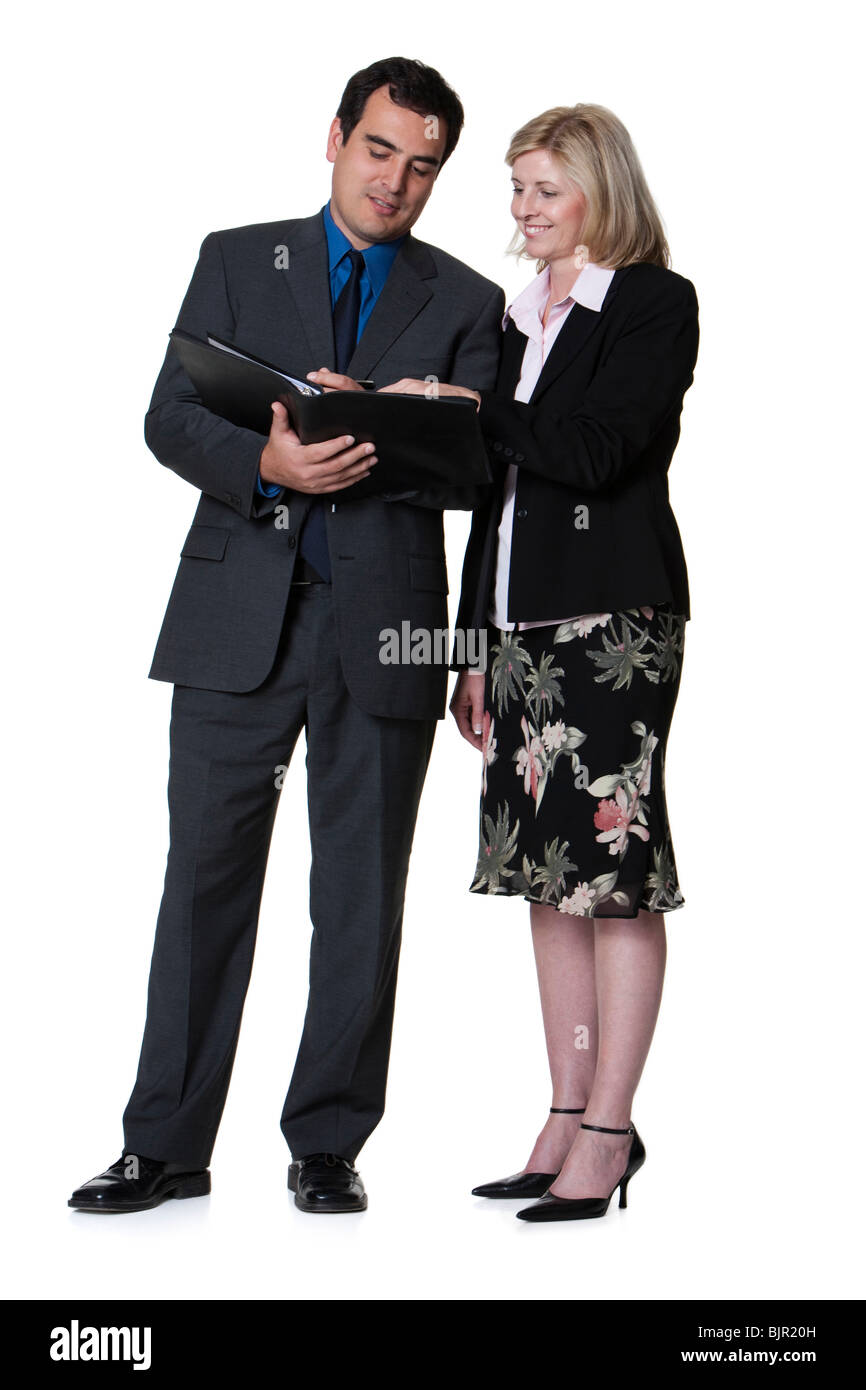 Taking notes on business Cut Out Stock Images & Pictures - Alamy