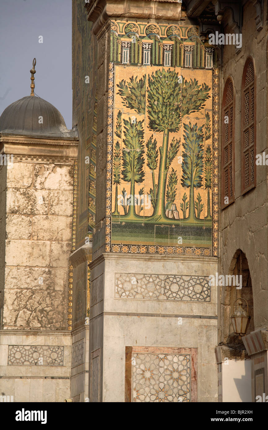 Decorations of Umayyad Mosque, Damascus, Syria Stock Photo - Alamy