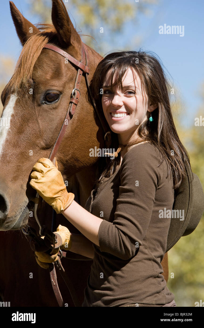 Equestrian woman hi-res stock photography and images - Alamy