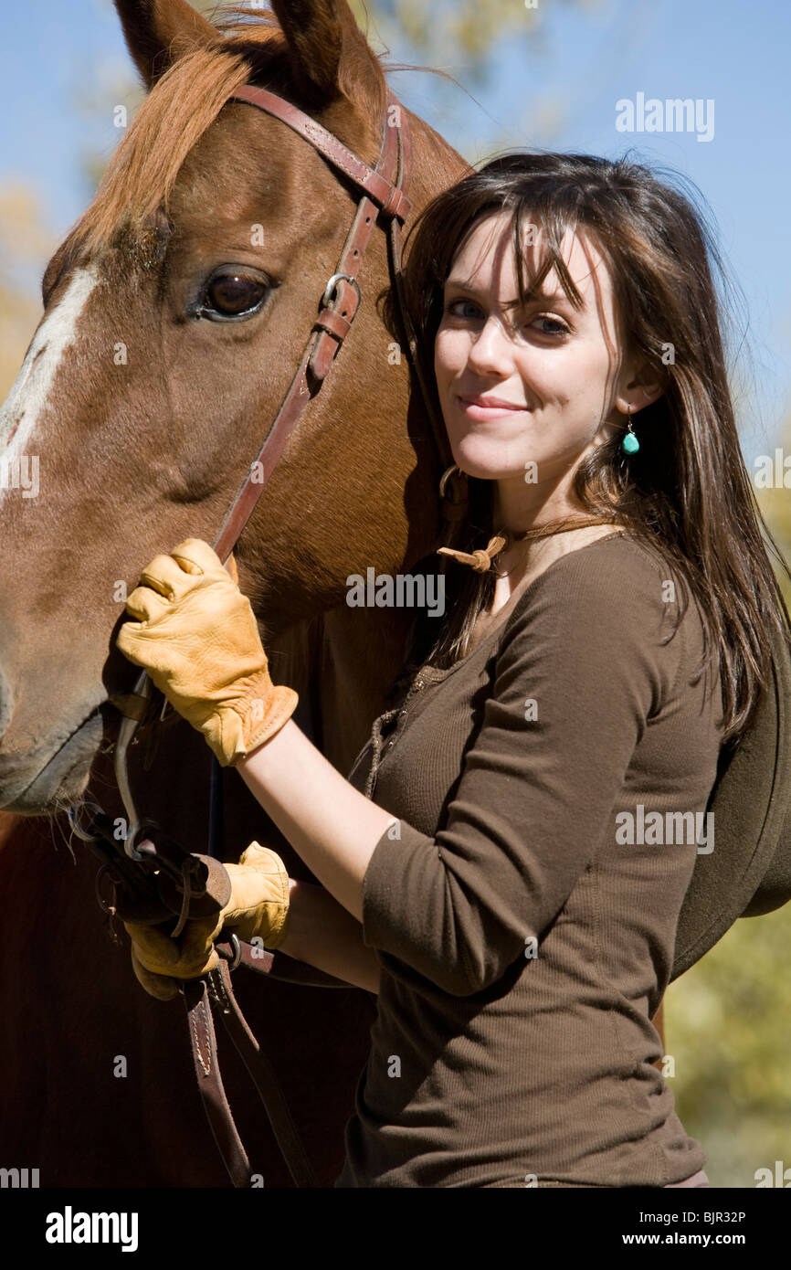 Equestrian woman hi-res stock photography and images - Alamy