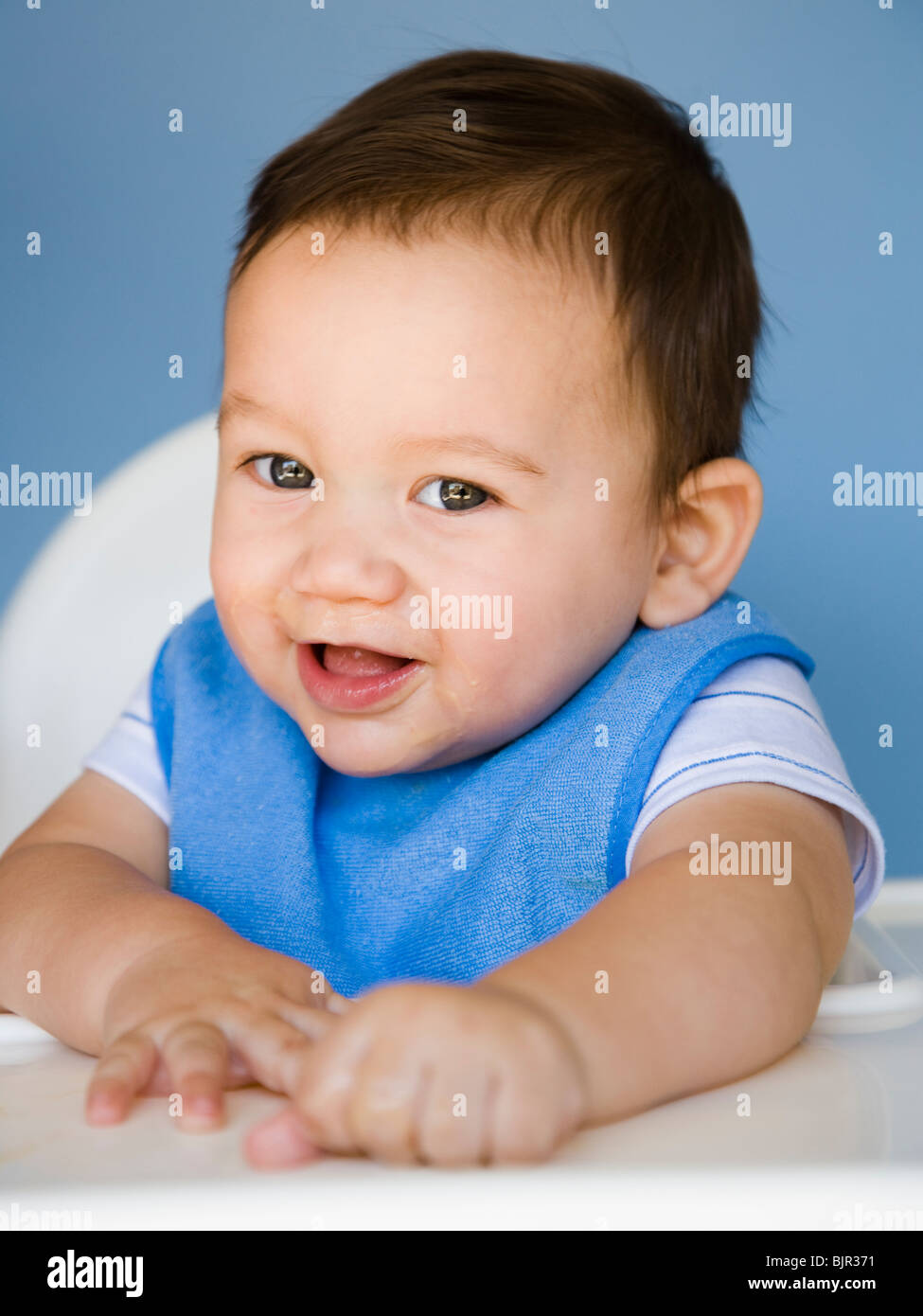 baby boy smiling Stock Photo - Alamy