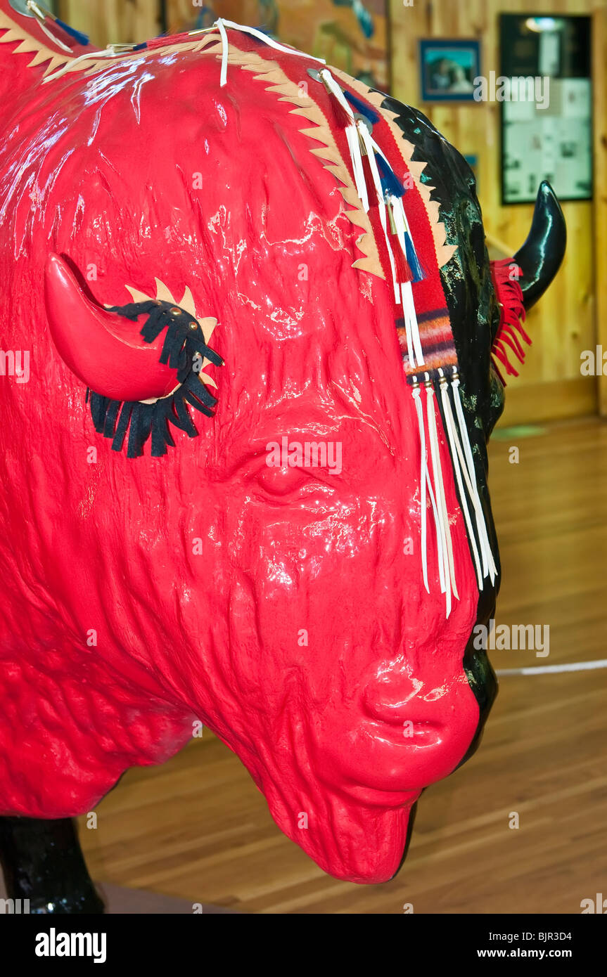 Bison statue, Indian Museum of North America, Crazy Horse Memorial ...
