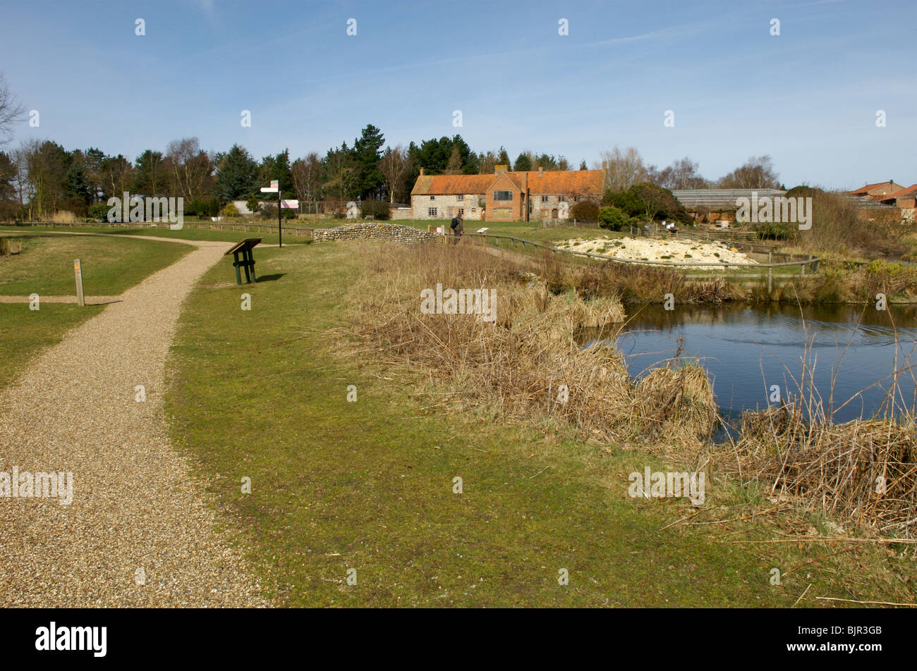 Pensthorpe Nature Reserve in Norfolk, Great Britain Stock Photo - Alamy